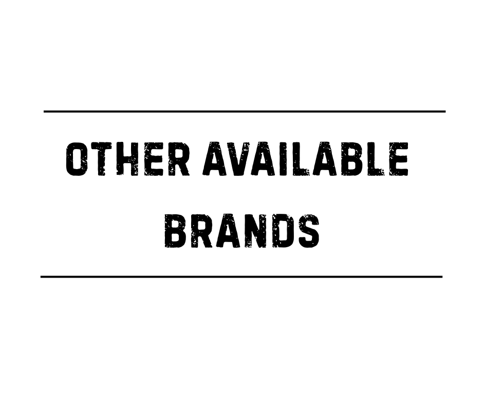 Other Available Brands – JDand3Designs